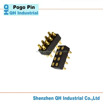 Mill-max Spring Loaded Connector,1.27mm Plastic Housing Pogo Pin ...