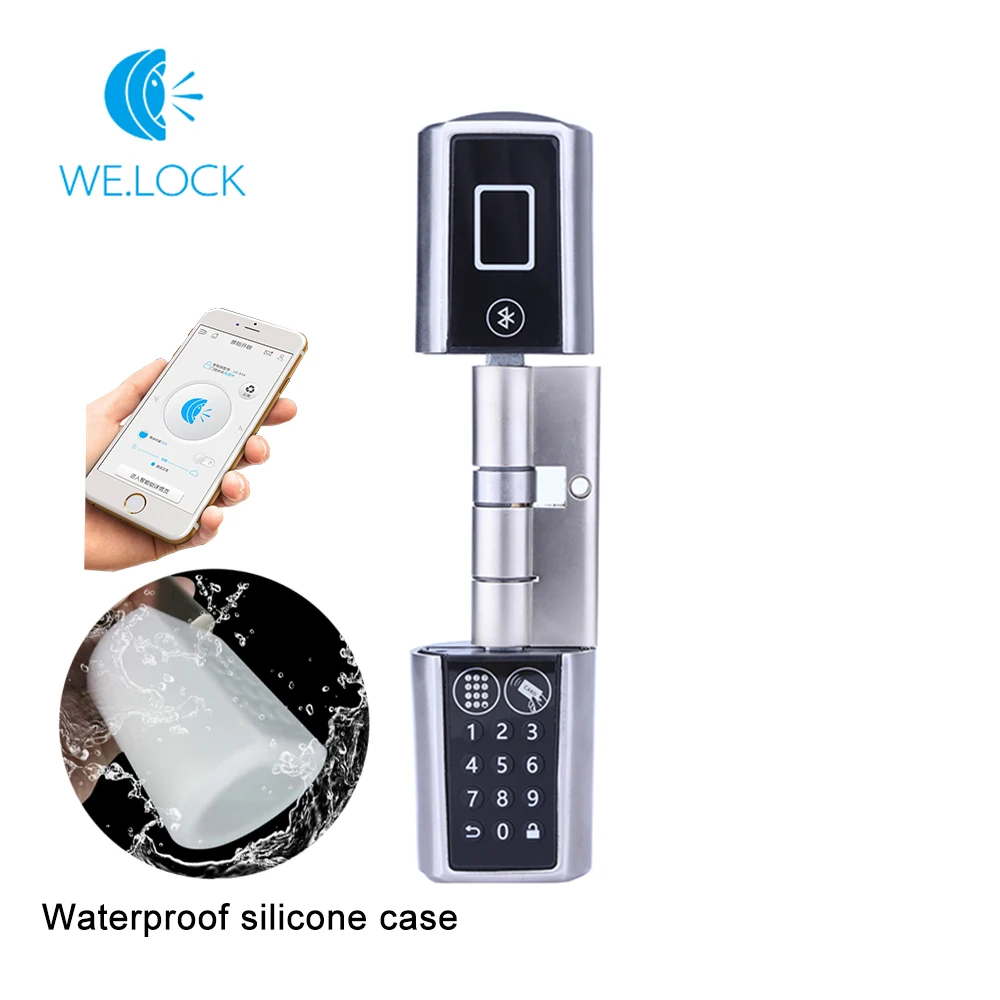 We.lock Automatic Door System Biometric Fingerprint Scanner Door Lock ...