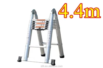 Climbing Higher.a Frame.with Workshelf.utility Ladder.disposable ...