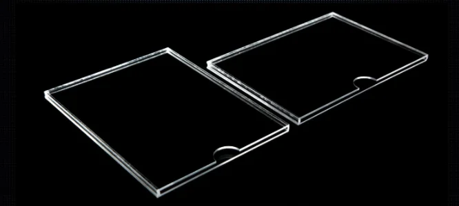 A4 Clear Acrylic Plastic Display Case Box for Advertising Paper