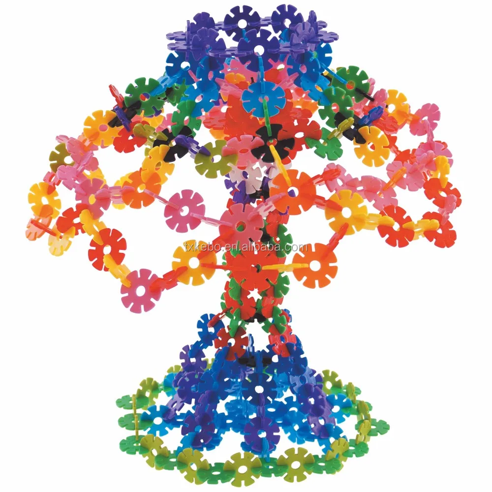 Creative Kids Flakes 400 Piece Interlocking Plastic Toy Set - Buy ...