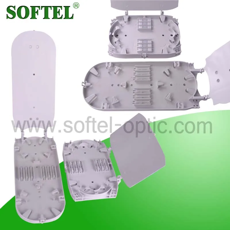 Splice Tray,12/24 Ports Fiber Optic Splice Tray For Odf Support Max 48 ...