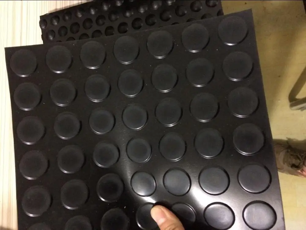 Coin Rubber Floor Matting,Anti Slip Round Stud Coin Rubber Floor Mat ...
