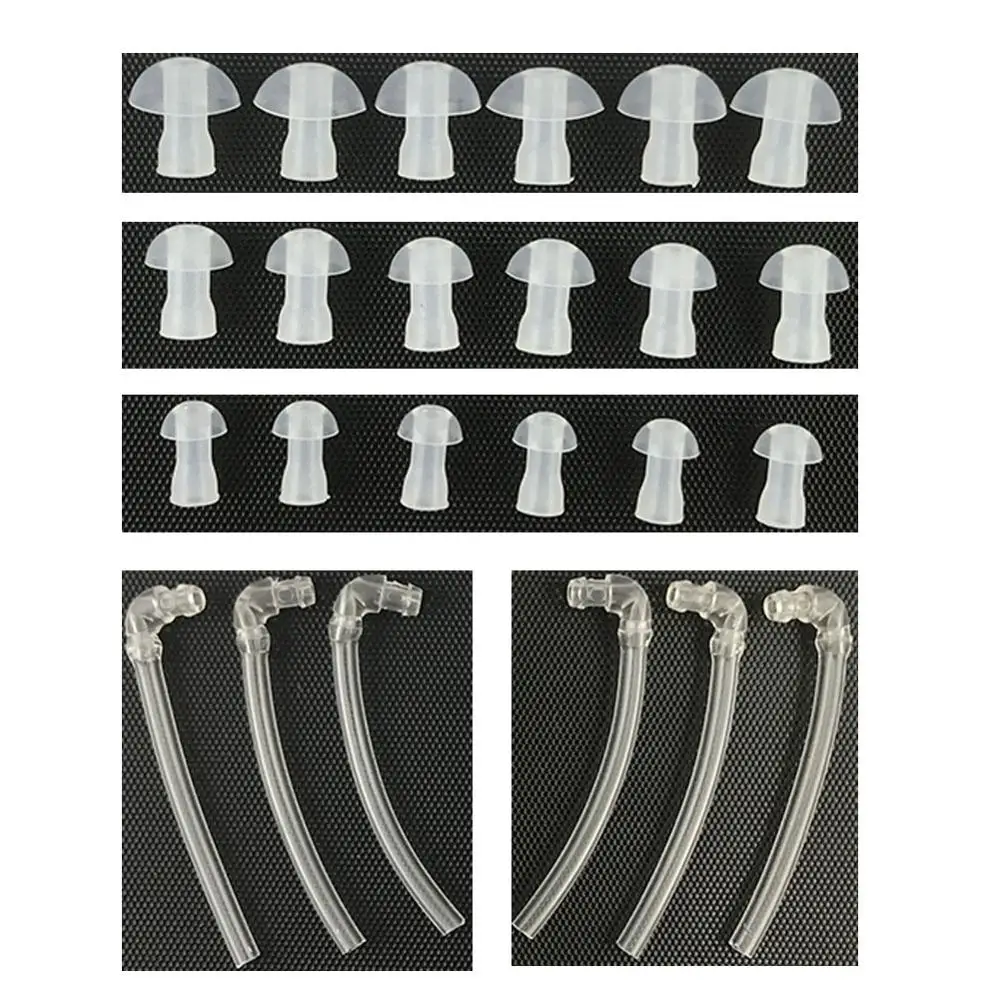 1 Set 3 Sizes Bte Hearing Aid Ear Tips& Ear Domes And Ear Tubes With ...