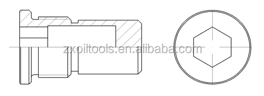 Pin Type ESP and PCP Tubing Drain Valves for Oilfield