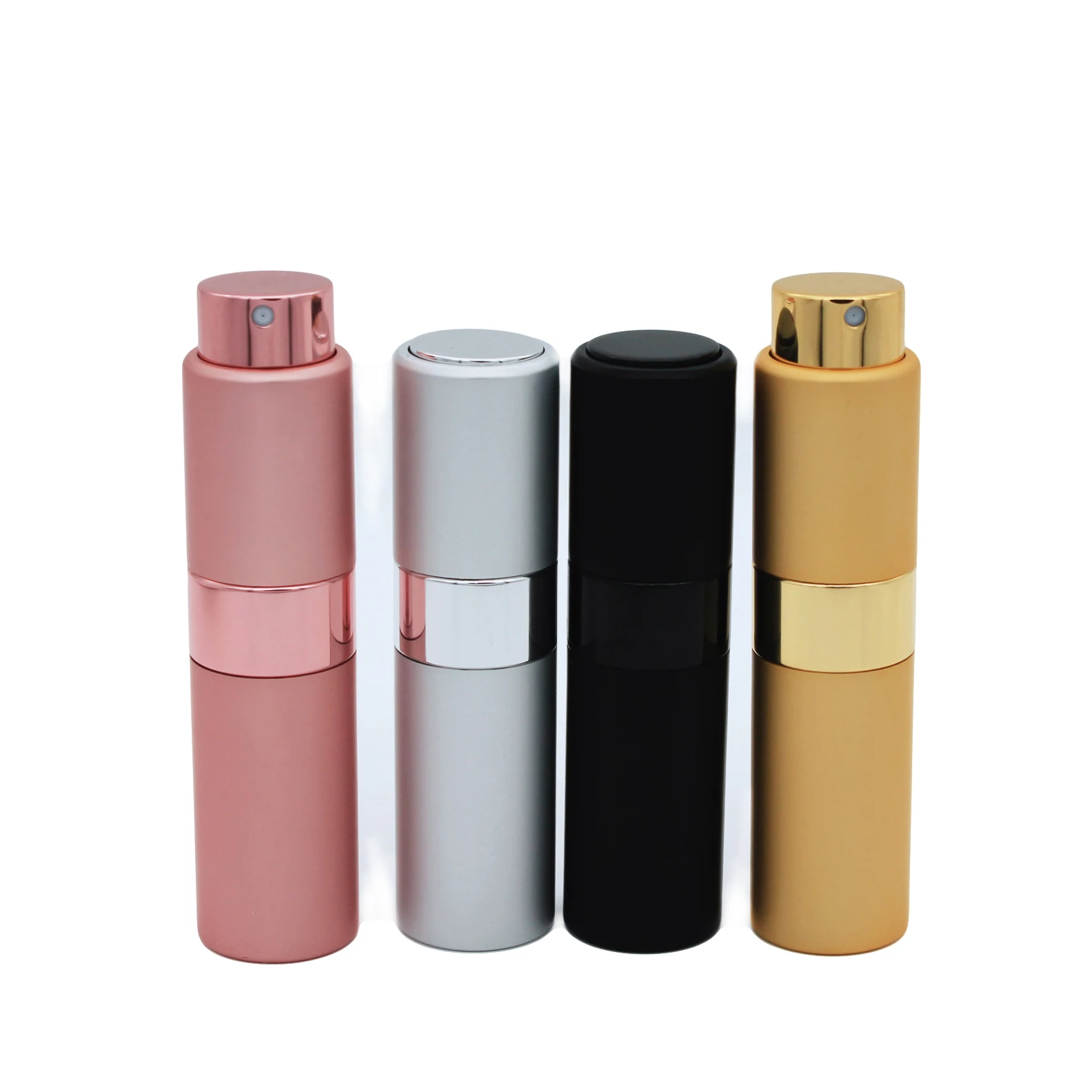 Wholesale Portable 8ml 10ml 15ml Round Shape Twist up Refillable ...