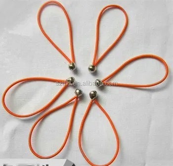 Elastic String With Metal Balls For Hanging Tag/elastic String With T ...