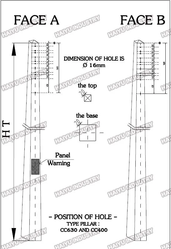 Algeria Standard Concrete Rectangle/square Electric Pole Forming ...