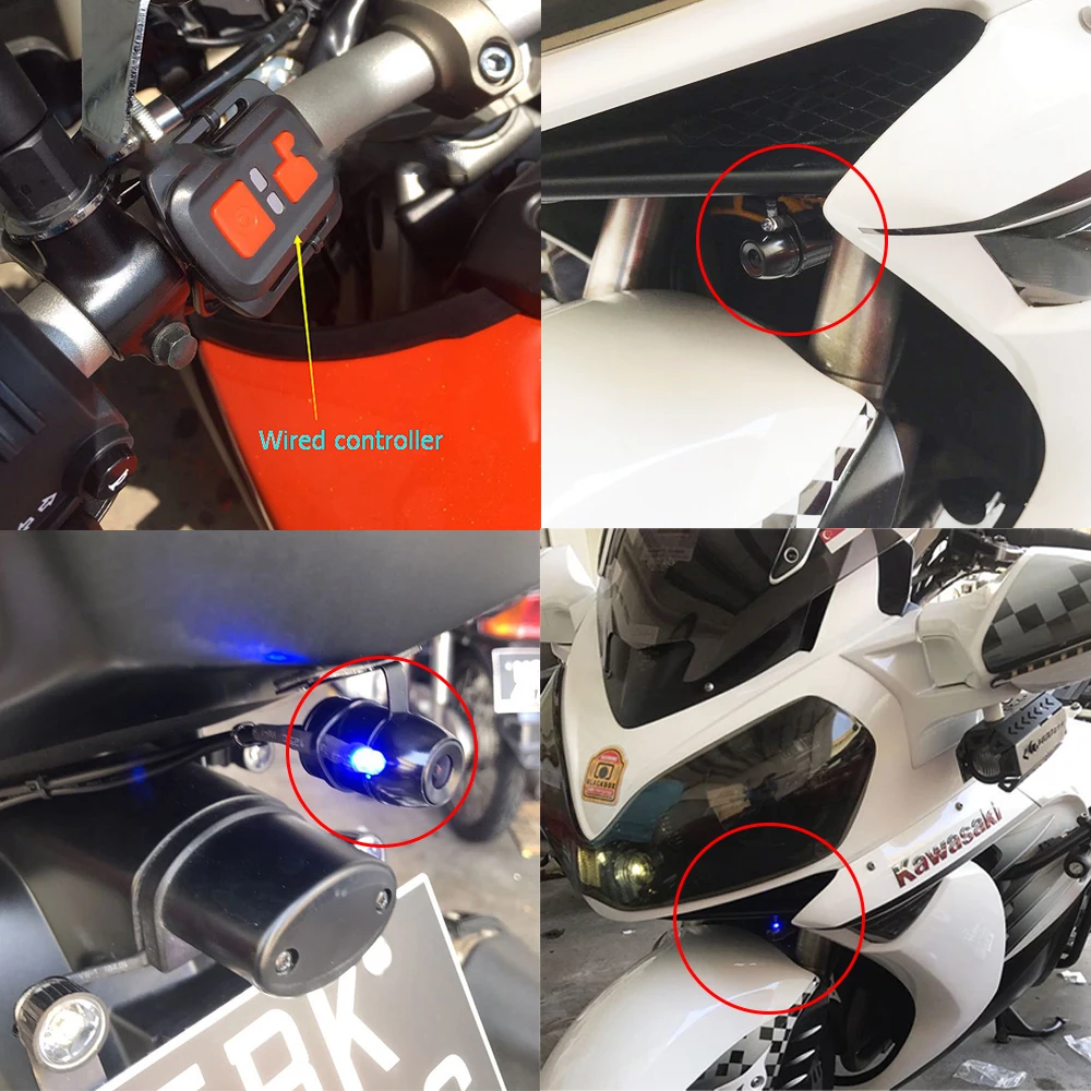 Hot Sale Motorcycle Video Camera Rear View Camera Dvr For Motorcycle ...