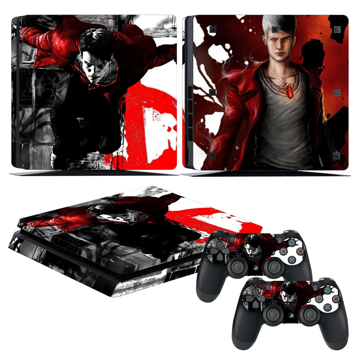 Custom Design Sticker Decal Vinyl Skin for PS4 Console