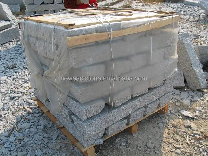 Outdoor Retaining Wall Granite Stone Blocks for Sale