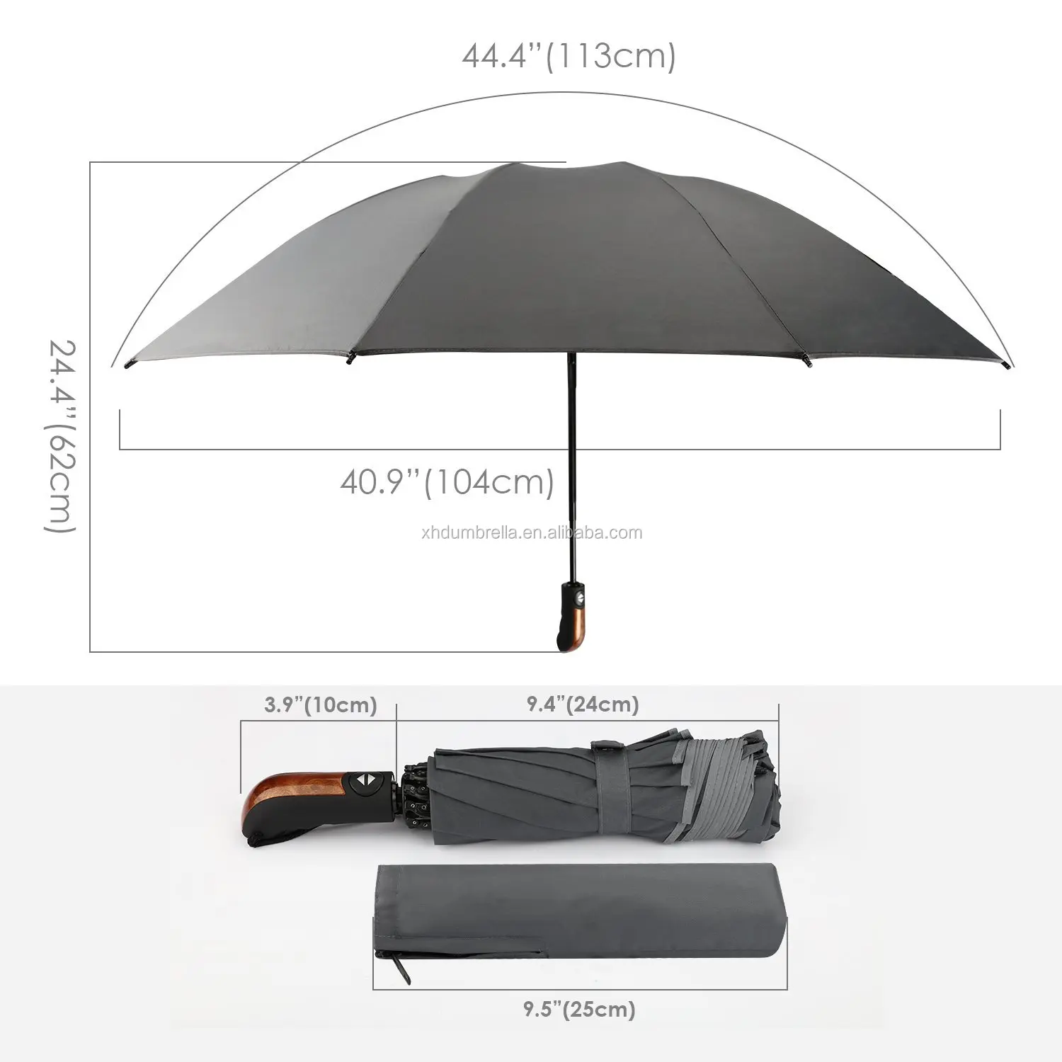 Mbrella - Ultimate Protection with Automatic Inverted Umbrella