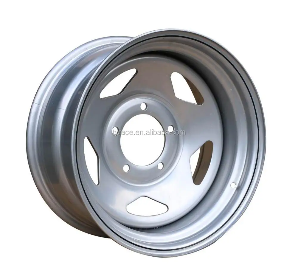 6 Nut Holes Land Cruiser Steel Wheel 15x8 Spoke Design - Buy 6 Nut ...
