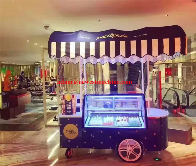 Summer Hot Selling Ice Cream Trolley/ice Cream Van/popsicle Ice Cream ...