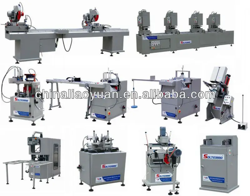 Automatic Aluminum Doors And Window Production Line - Buy Aluminum ...