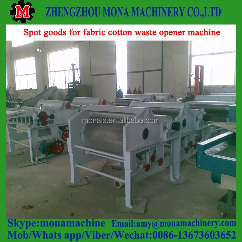 High Speed Flax Opener - Efficient Fiber Tearing Machine