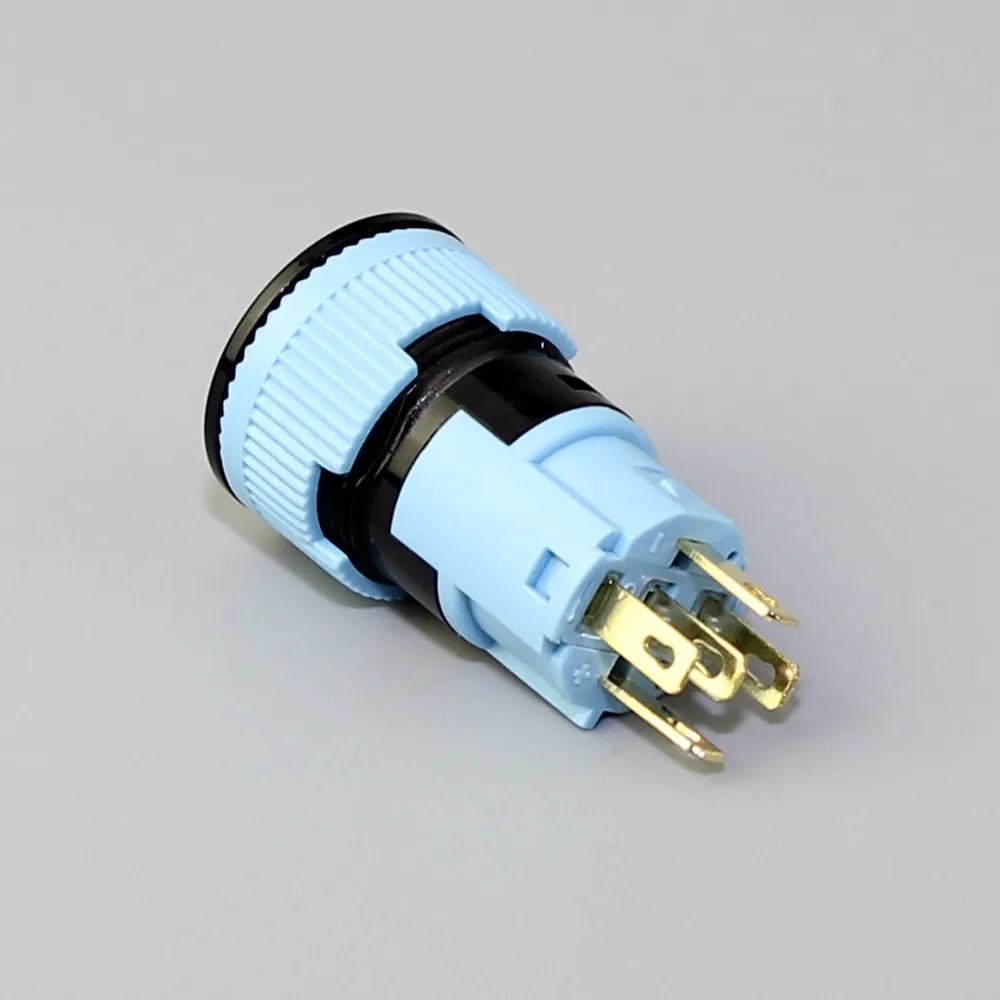 Waterproof Power Logo 12v Lighted 5 Pin 2 Step Push Button Switch - Buy ...