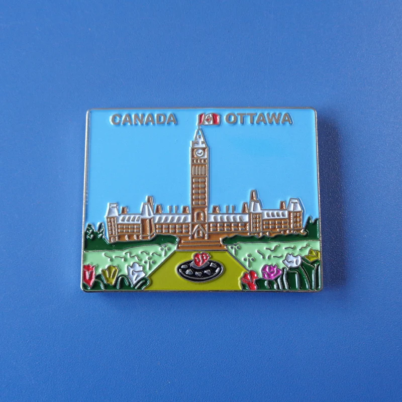 Canada Ottawa Travelling Souvenir Gifts Animal Image Soft Enamel ...