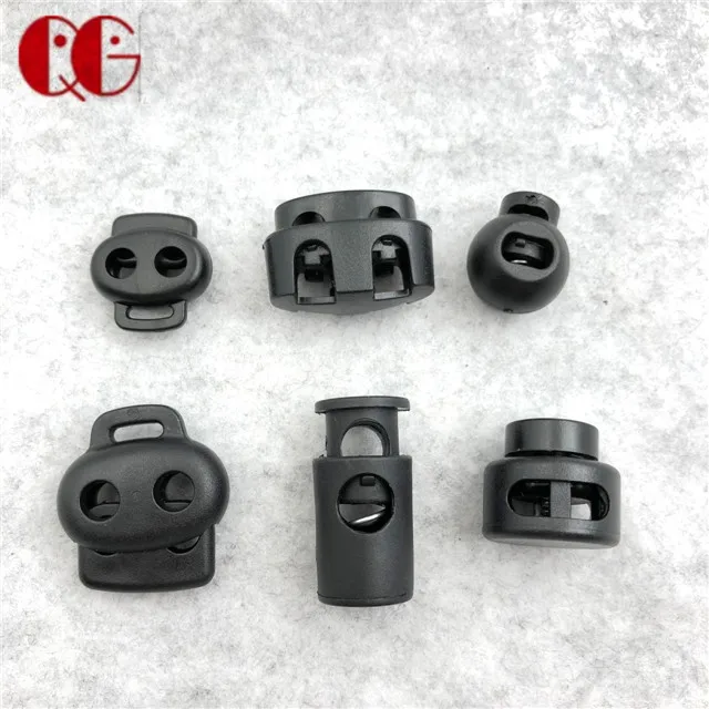 Wholesale Plastic Adjustable String Spring Rope Stopper Toggle - Buy ...