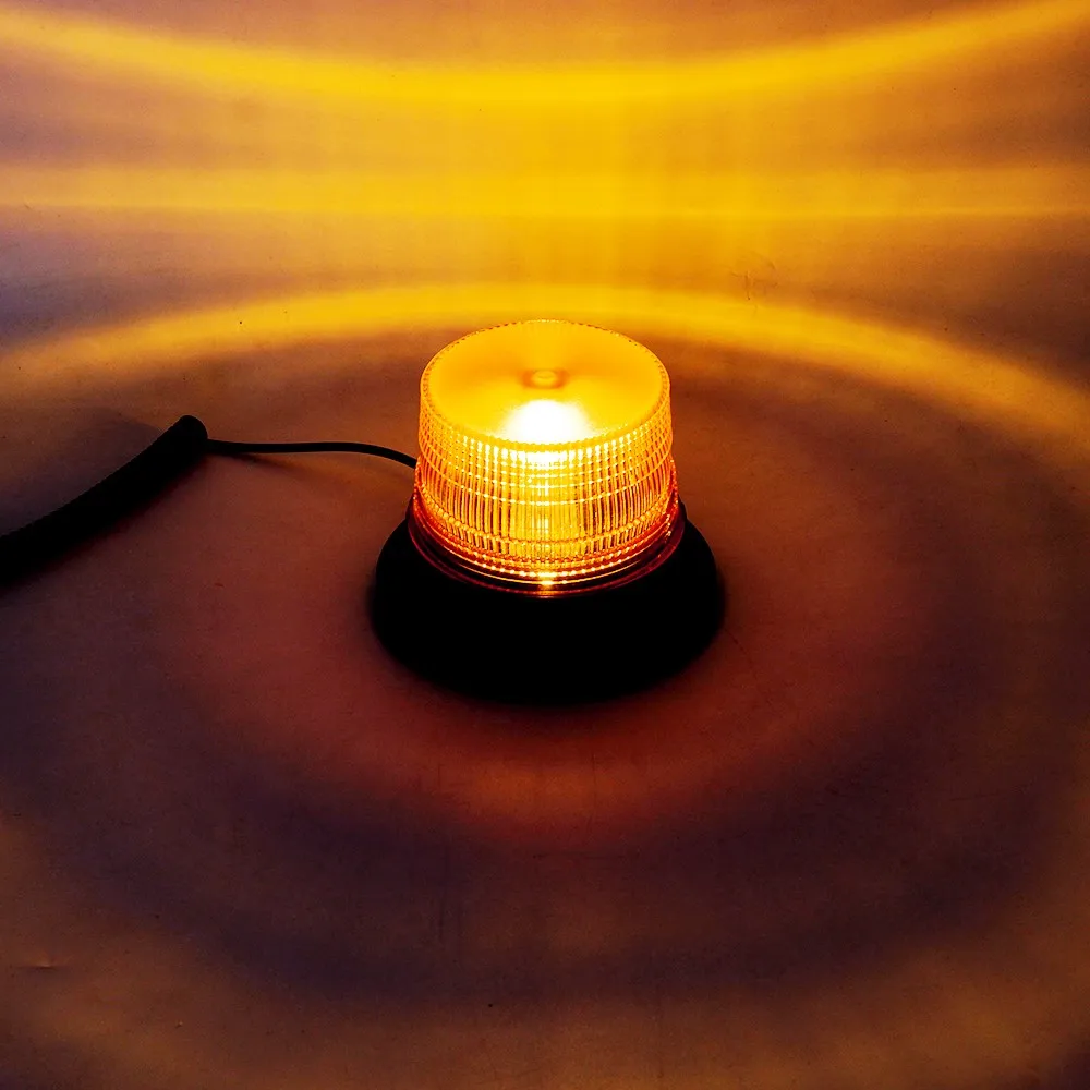 Led-013 Yellow Led 12-5730leds Strobe Light Amber Led Beacon Light ...