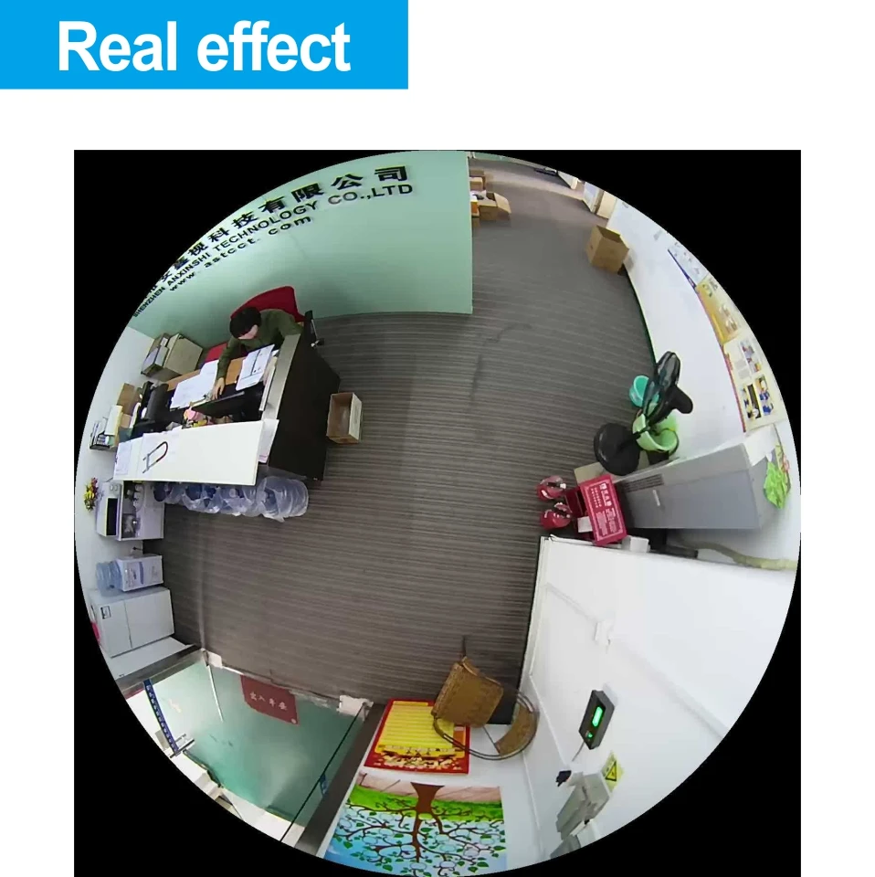 8MP Starlight 360 Degree Panoramic Fisheye IP IR Dome Camera