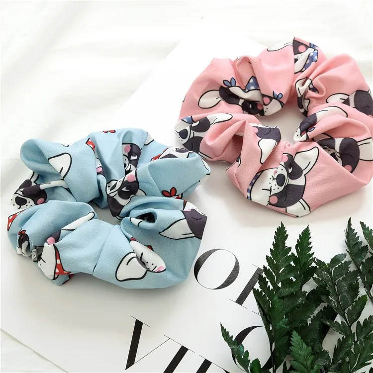 Cartoon Custom Printed Hair Scrunchies - Buy Silk Scrunchies,Scrunchies ...