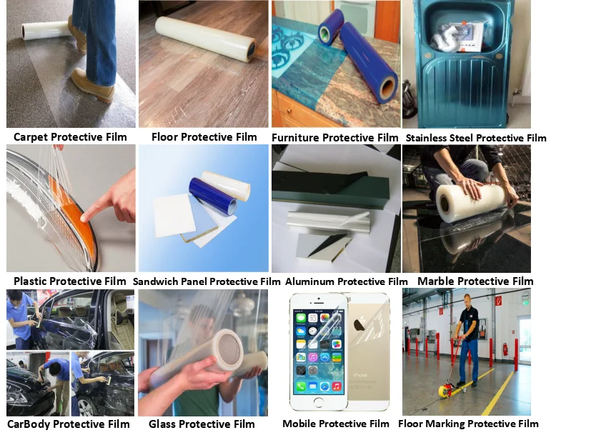 Pe Plastic Protective Film - Transparent & Moisture Proof