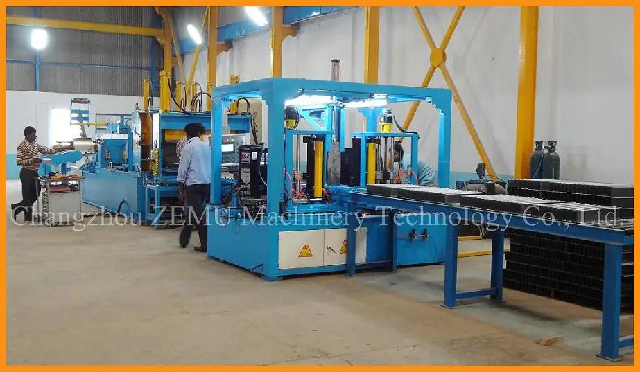 BW1600 Transformer Corrugated Fin Forming Machine by ZEMU