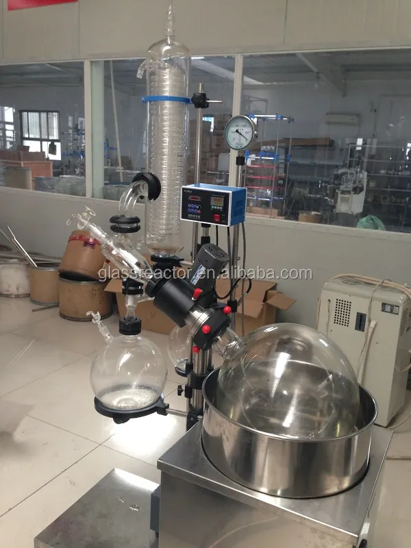 Basic Dry Ice Condenser Rotary Evaporator With Glassware 20l For ...