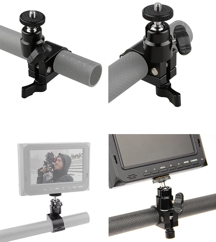 CAMVATE 25mm Rod Clamp Monitor Mount for DJI Ronin-m