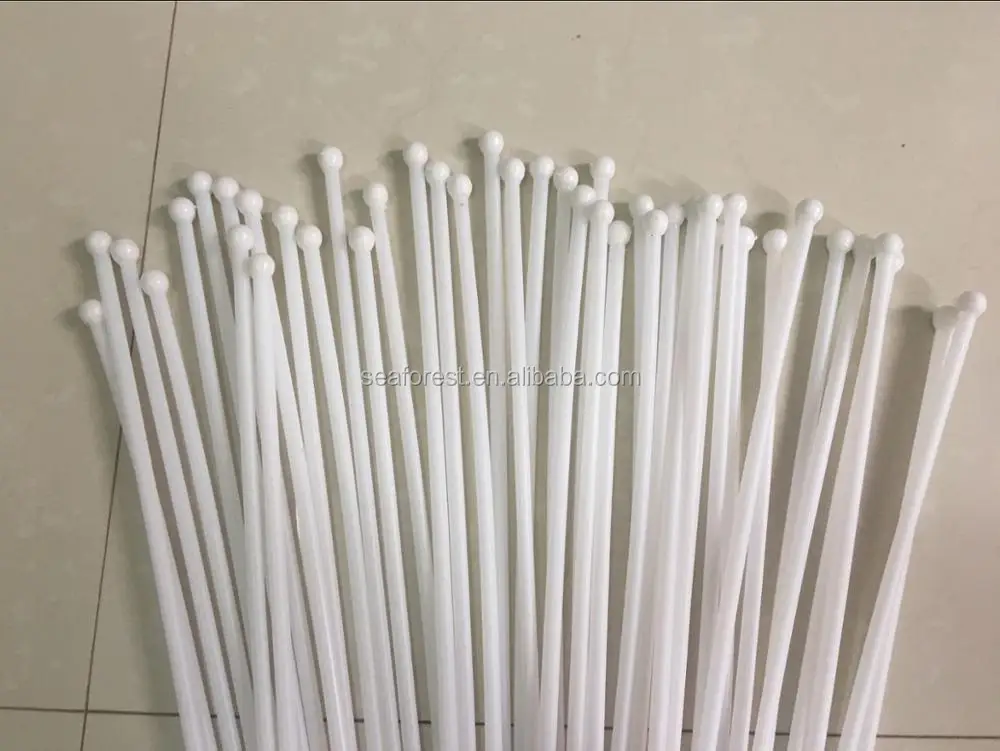 Cheap White Plastic Hand Held Flag Sticks - Perfect for Promotions