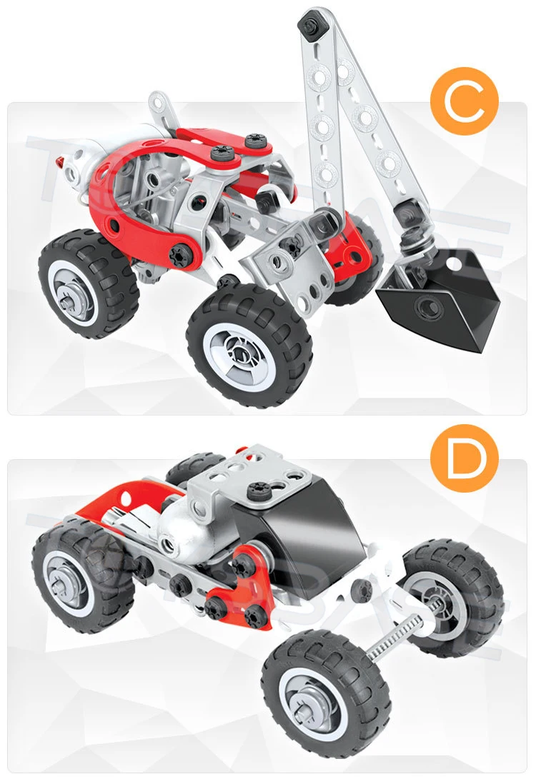 Metal Diy Model Toys - Hot Sale Metal Brick Toy Intelligent Diy Model ...