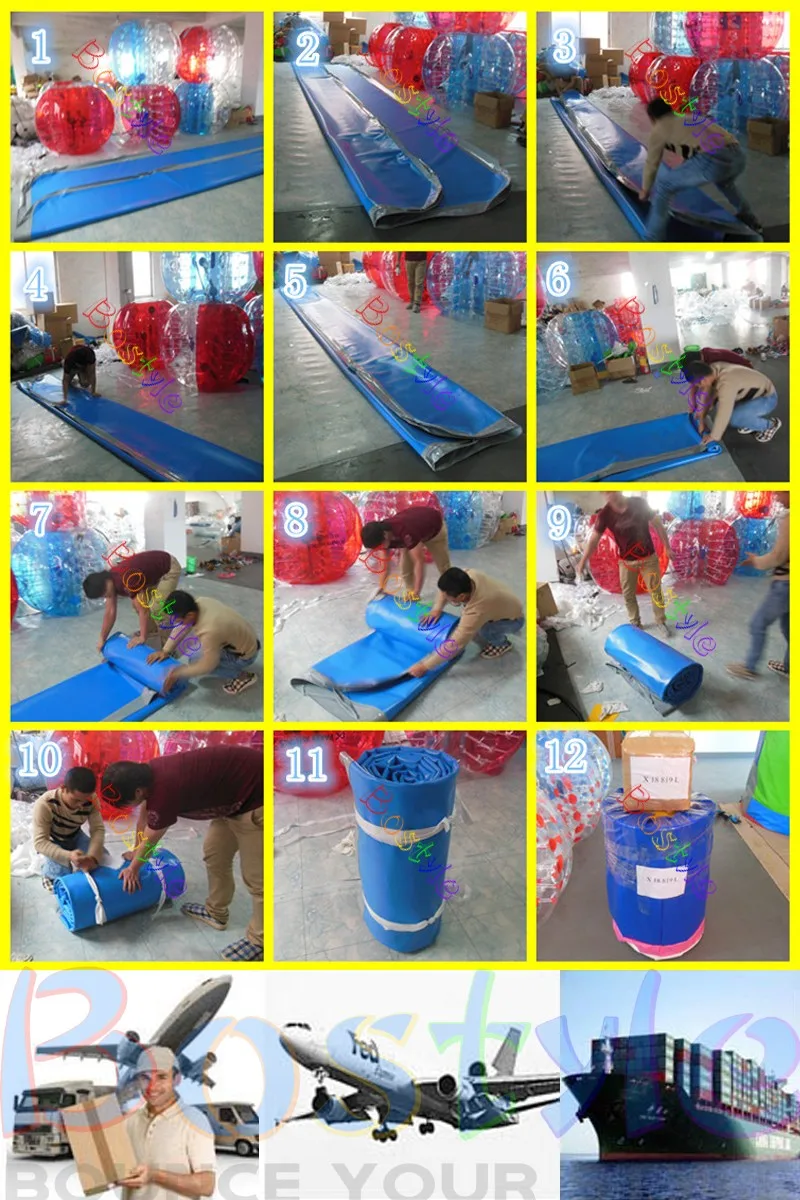 Custom Size Pvc Airtrack Gym Mat For Fitness Sport 3m To 12m Inflatable ...
