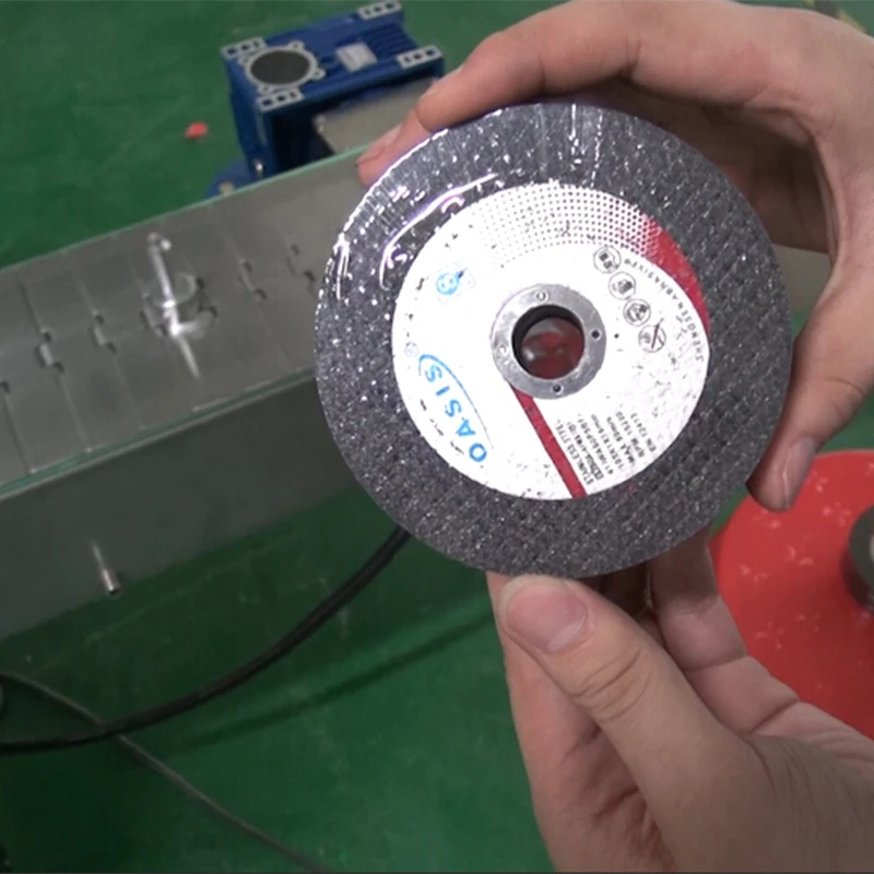 2022 Gosunm Automatic Flap Disc Labeling Machine Flap Discs Wrapping ...