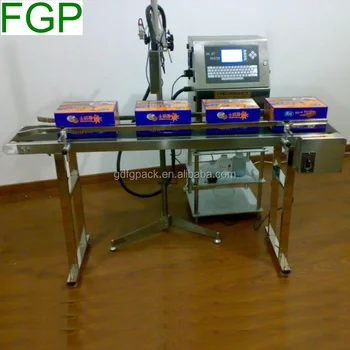 Automatic Domino Coding Machine With Conveyor Belt - Buy Date Printing ...