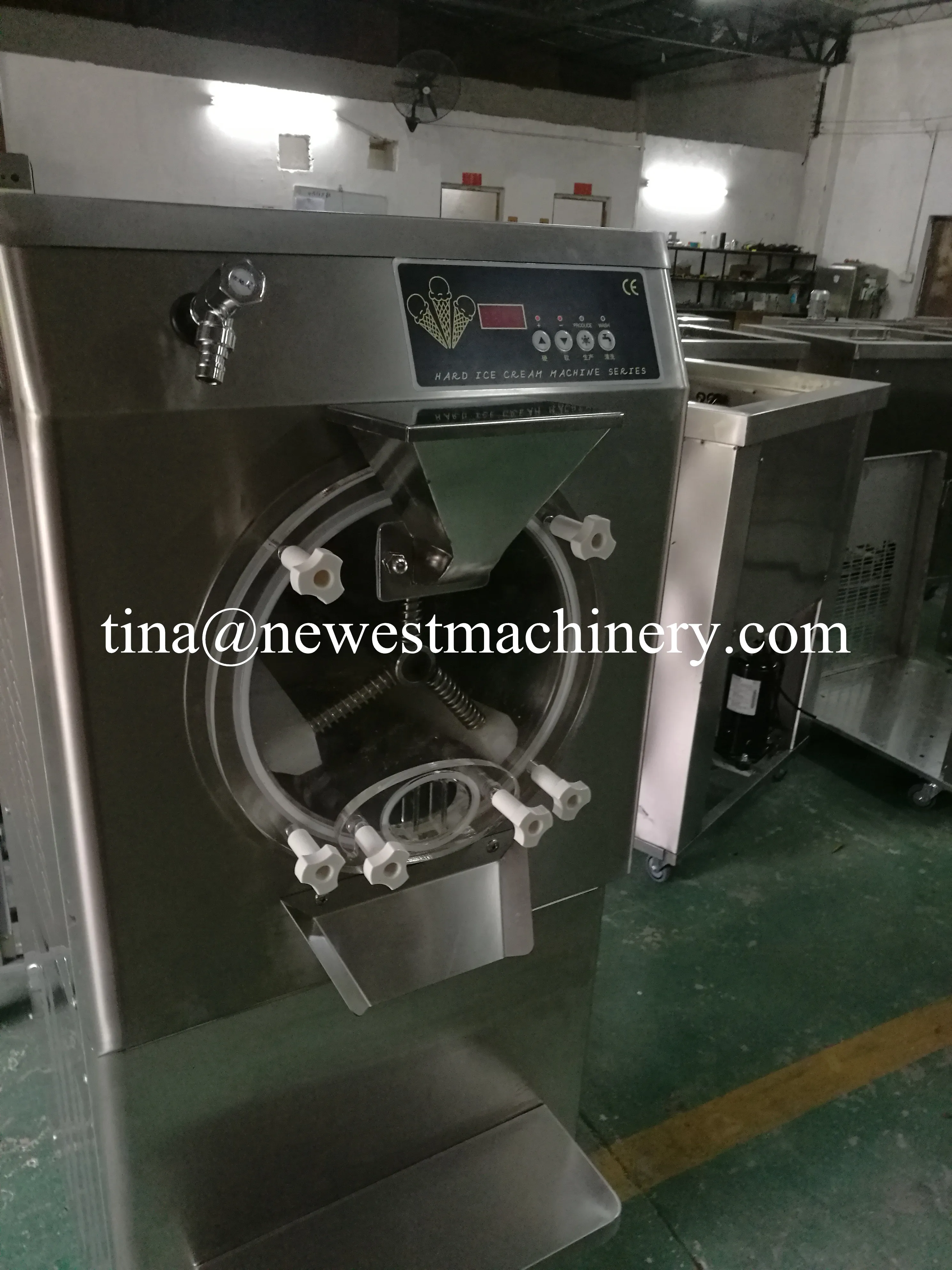 Hot Sale Gelato Maker/hard Ice Cream Machine/gelato Batch Freezer - Buy Gelato Batch Freezer ...