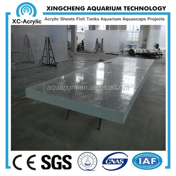 Big Cylinder Acrylic Round Aquarium Fish Tank Manufacture