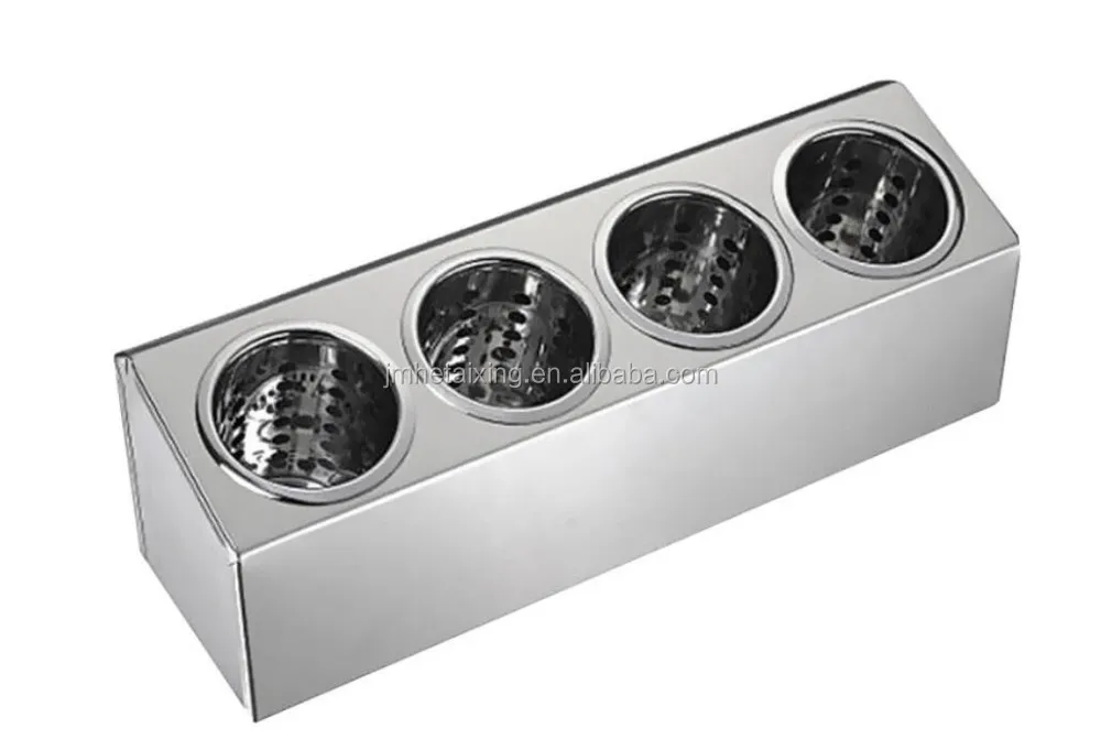 Low Moq Stainless Steel Restaurant Cutlery Holder For Hospitality ...