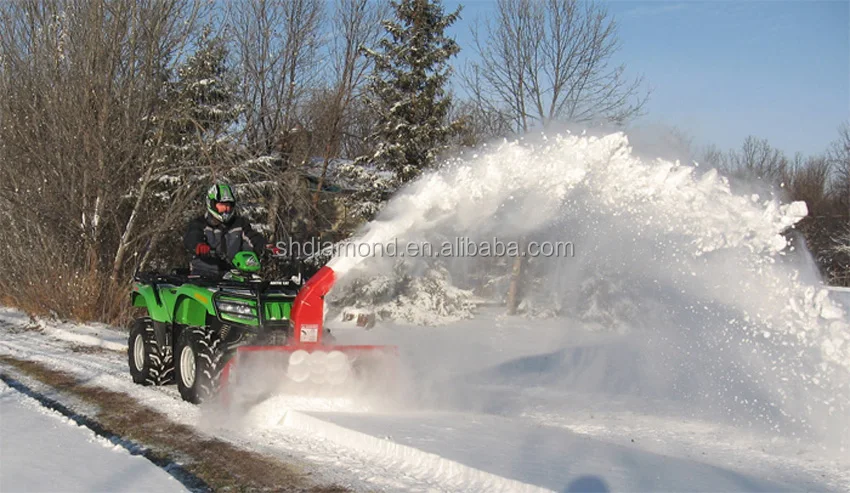 13hp Honda Engine Quad Snow Blower/49in Snow Thrower For Utv/atv Front ...