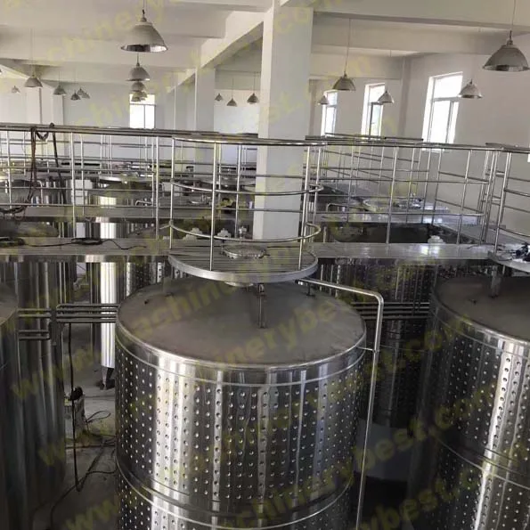 Automatic Control Fermentation Tanks for Ethanol Production