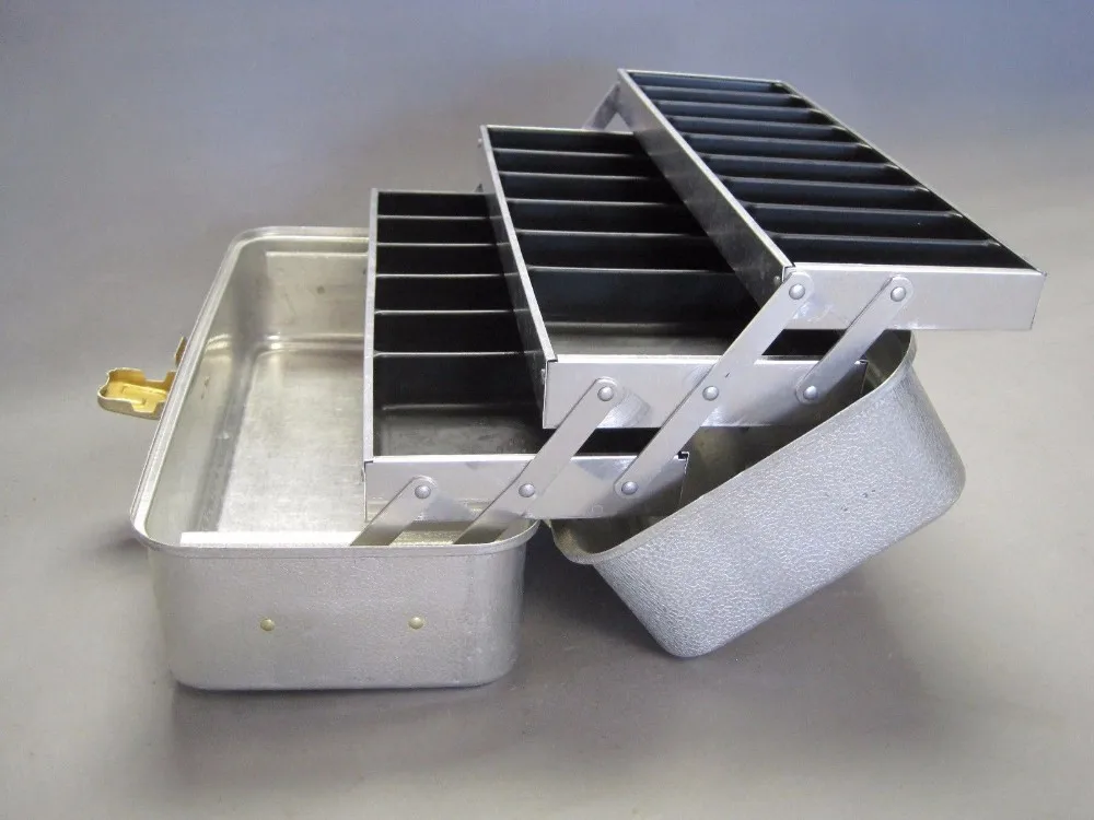 Aluminum Fishing Tackle Box - Durable & Customizable