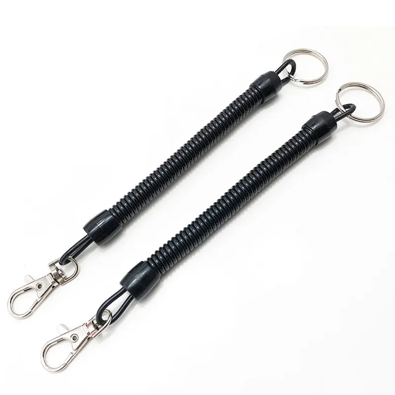Wholesale Custom Spring Coil Cord Lanyard With Snap Hook - Buy Spring ...