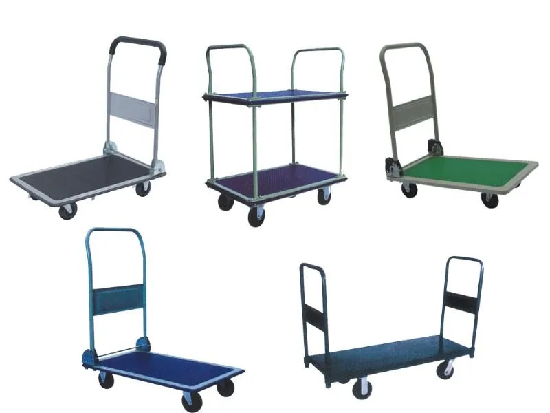 Warehouse Folding Push Platform Hand Truck Cart PH150