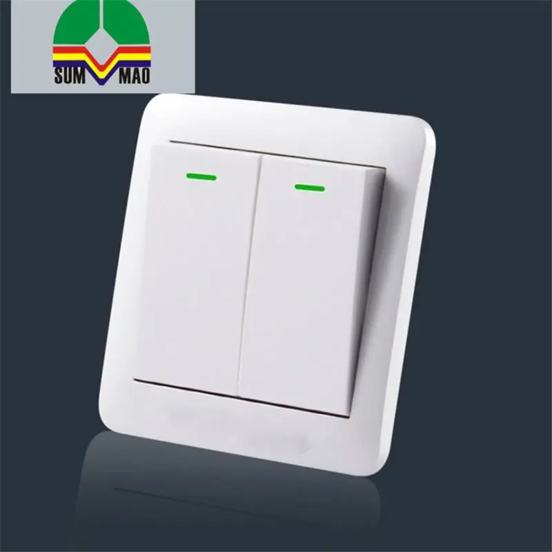 Saudi Arabia Saso Approve Electric Light Pc / Stainless Wall Switch And ...