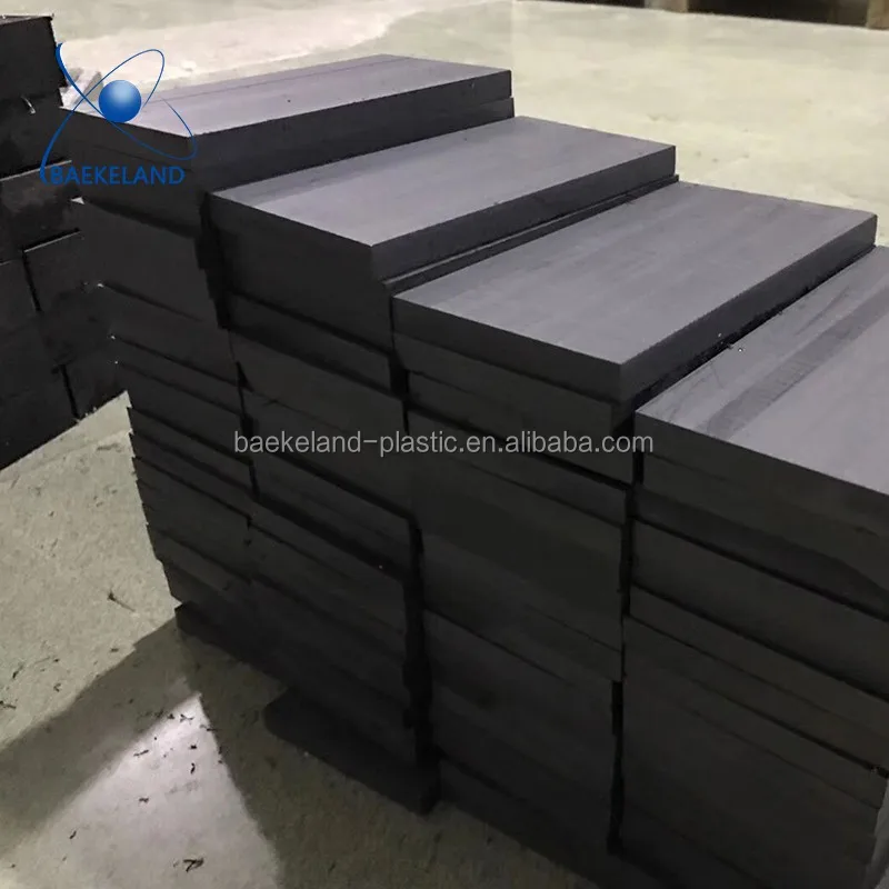 정전기 방지 Esd 블랙 Polyetherimide Ultem 시트 내열성 Pei 블록 절단 크기 - Buy Esd Pei 블록 ...