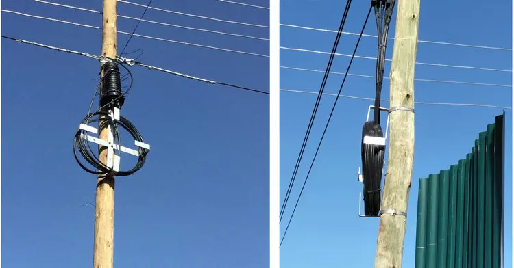 Pole Line Hardware Of Cable Storage Assembly Set Electric Power ...