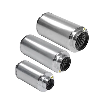 Inline Duct Muffler Silencer Noise Reducer Silencer - Buy Duct Muffler ...