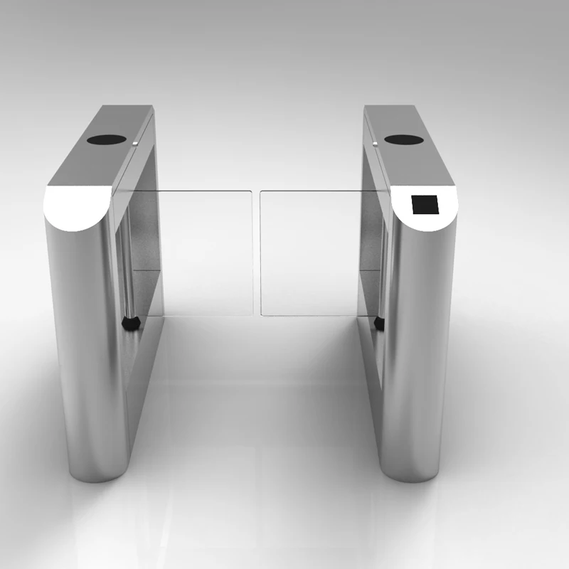 Security Entrance Scan System - QR Code Sliding Turnstile