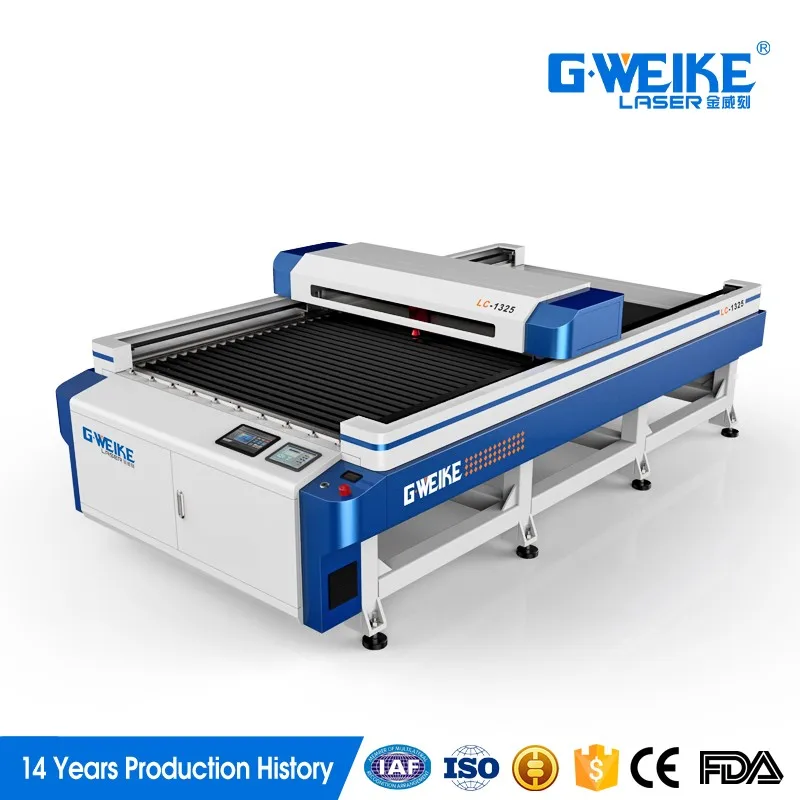 G.weike Lc1325 Laser Cutting Machine /dual Guide - Buy Cnc Laser ...