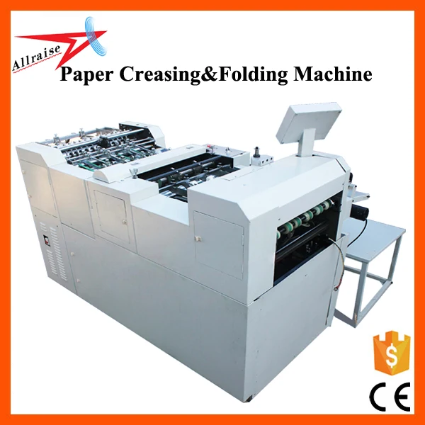 High Speed Automatic Industrial Paper Folding And Creasing Machine ...